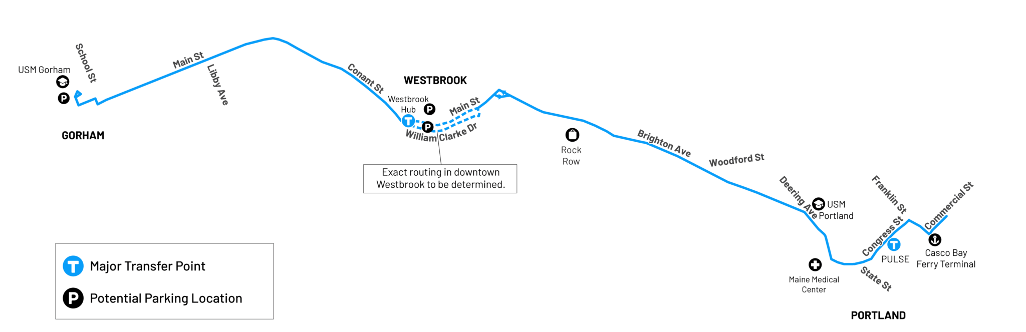 Gorham-Westbrook-Portland Bus Rapid Transit Design -Greater Portland ...